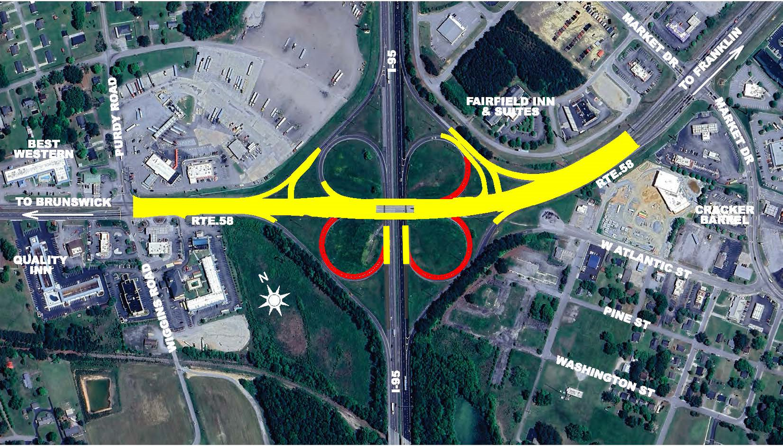 Route 58 Bridge over I-95 Replacement | Virginia Department of ...