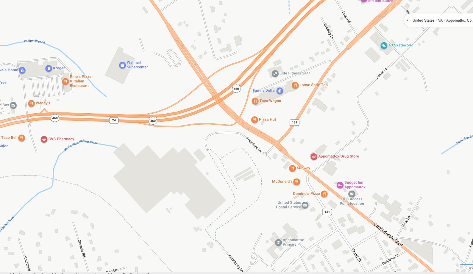 Route 131, Old Courthouse Road, Appomattox | Virginia Department of ...