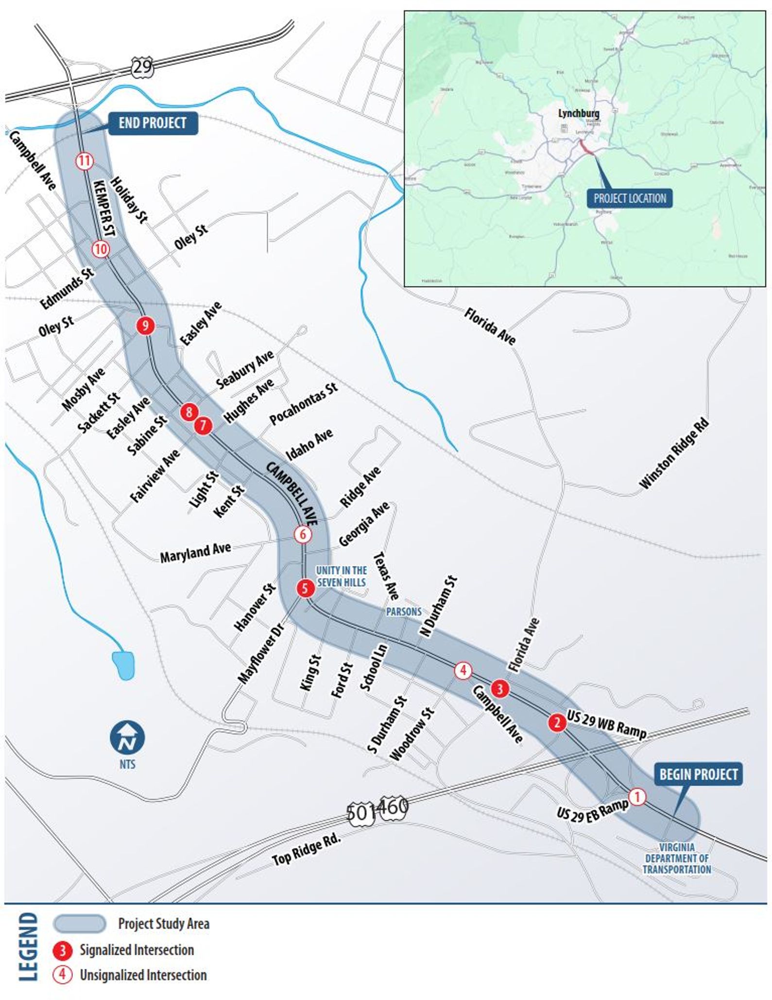 Route 501 Business Safety and Operational Improvements Study - City of Lynchburg | Virginia ...