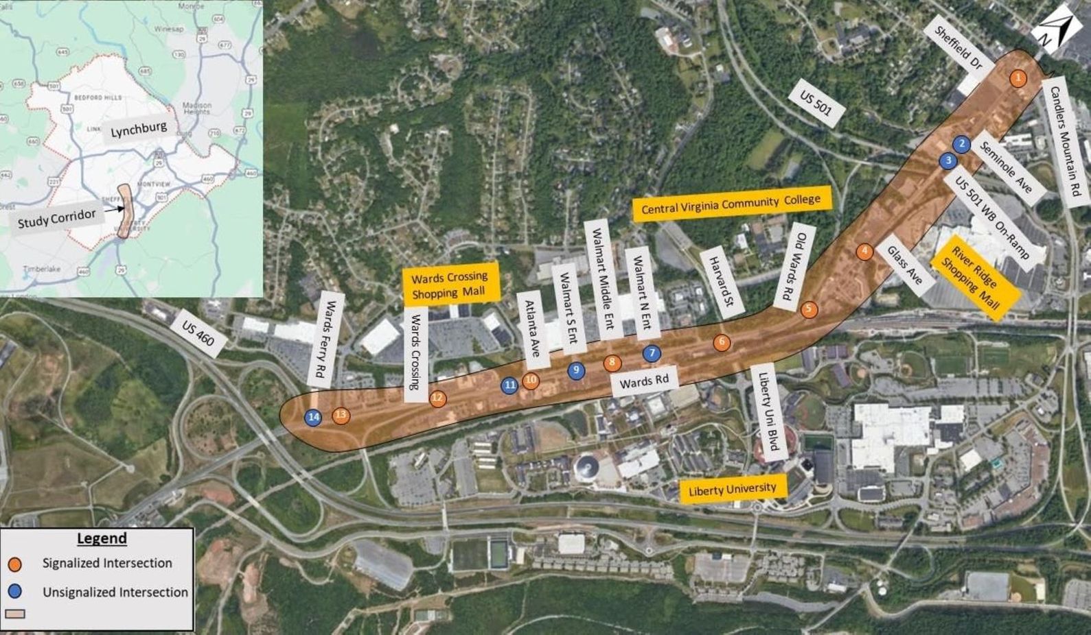 Wards Road corridor study, City of Lynchburg | Virginia Department of Transportation
