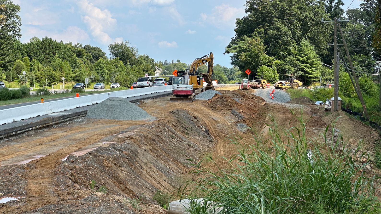 Route 7 and Route 9 eastbound ramp extension in Loudoun County ...