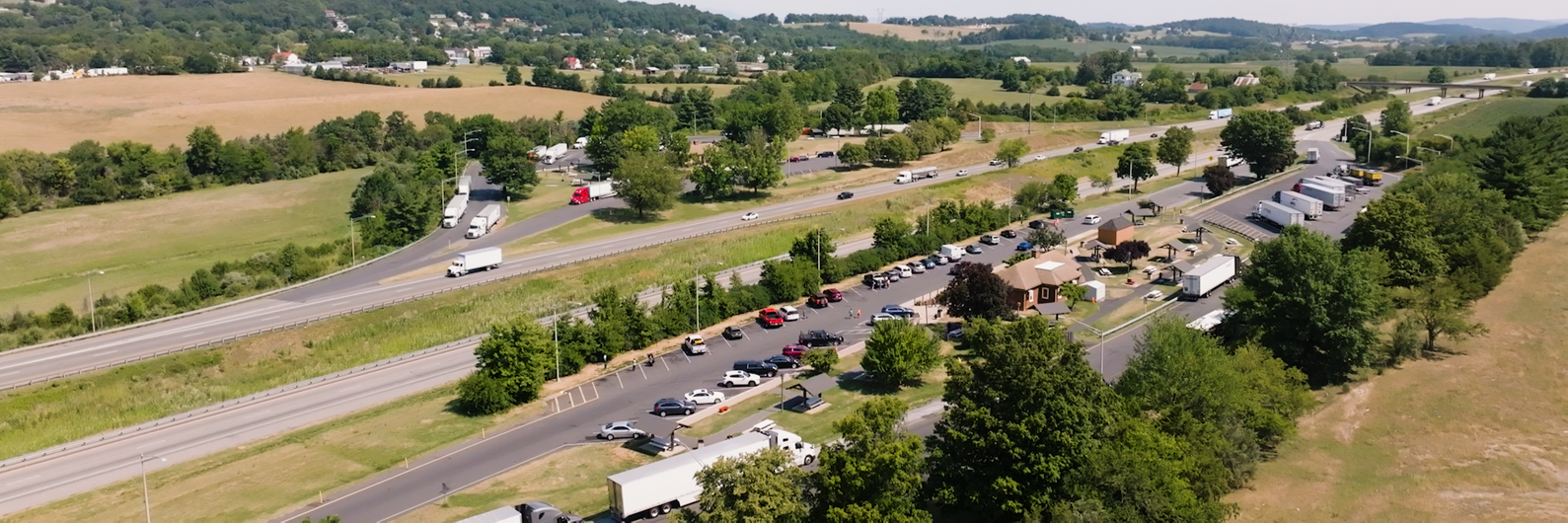 Augusta County - I-81 Mount Sidney rest areas ramp extensions ...