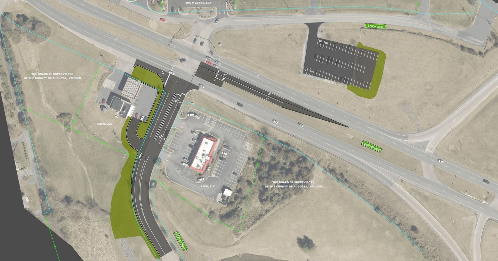 Augusta County – Route 901 (Mill Place Parkway) at Route 612 (Laurel ...