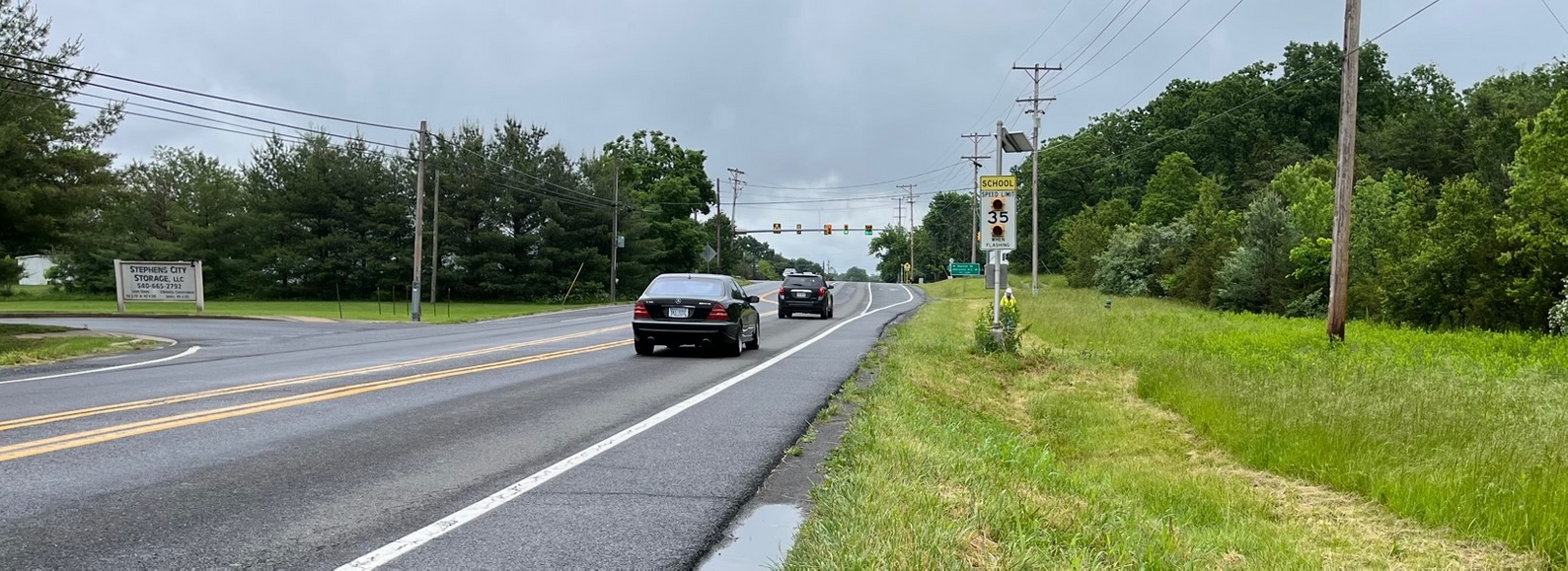 Route 277 (Fairfax Pike) at Warrior Drive, Frederick County | Virginia ...