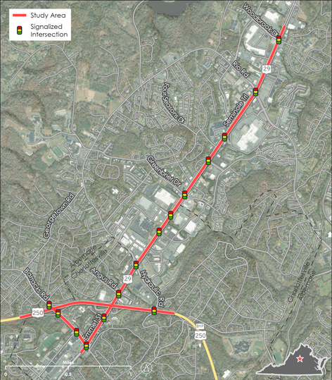 STARS study: U.S. 29 corridor and U.S. 29/250 Bypass at Emmet Street ...