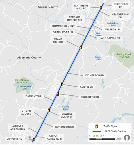 U.S. 29 corridor study, Albemarle and Greene counties | Virginia ...