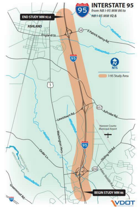 I-95 Northbound and Southbound STARS Study in Hanover and Henrico ...