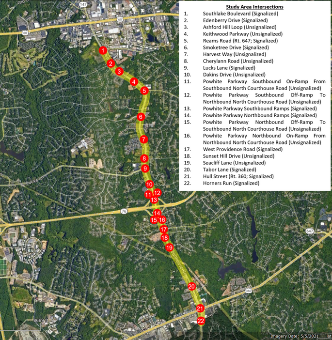 Chesterfield - Route 653 North Courthouse Road corridor (STARS) study | Virginia Department of ...