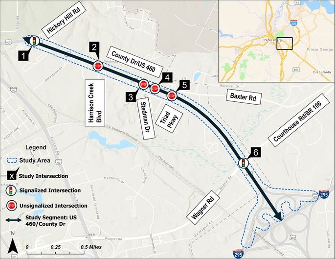 US 460 STARS Study in Petersburg Prince George County | Virginia ...