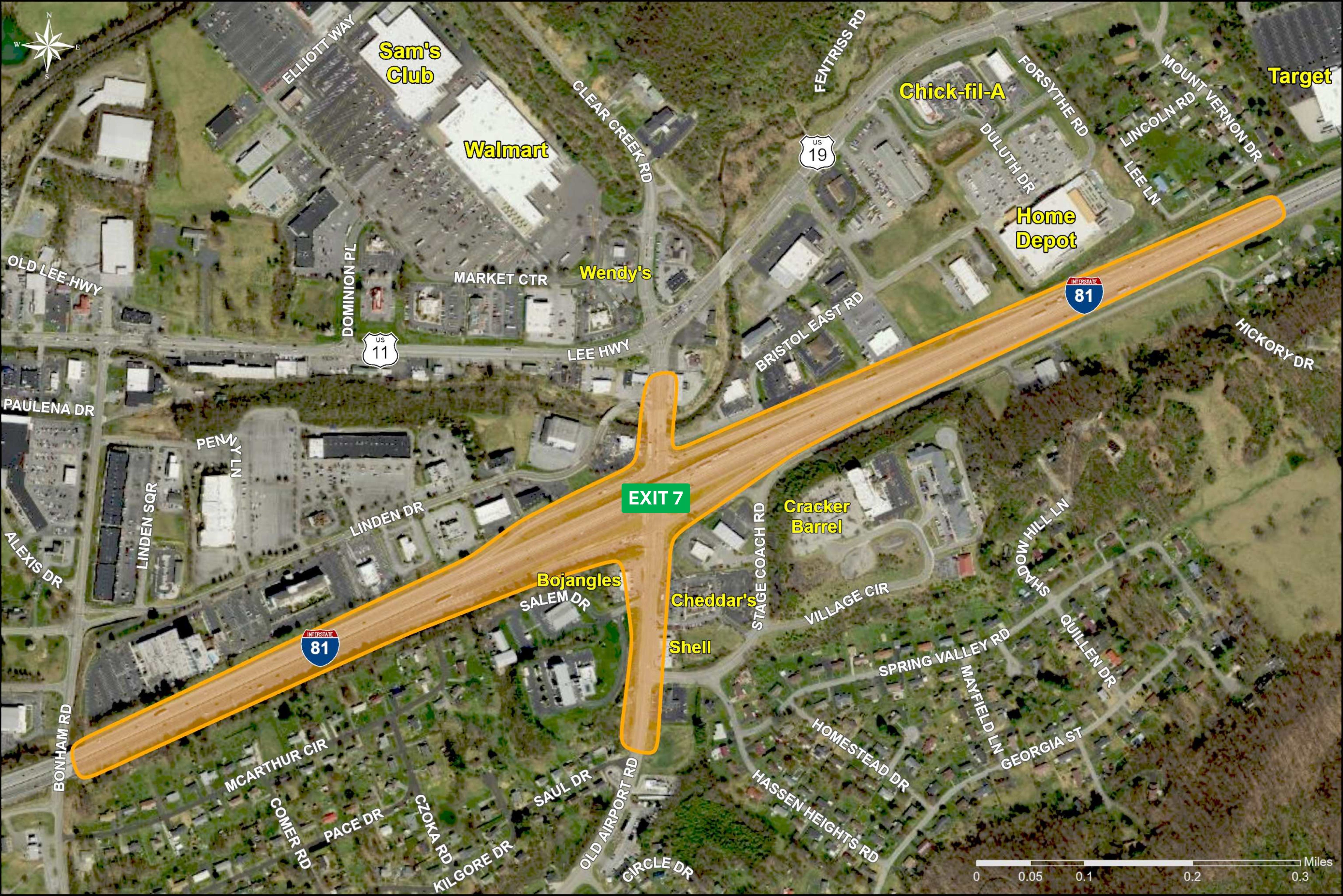 Interstate 81 Exit 7 STARS study | Virginia Department of Transportation