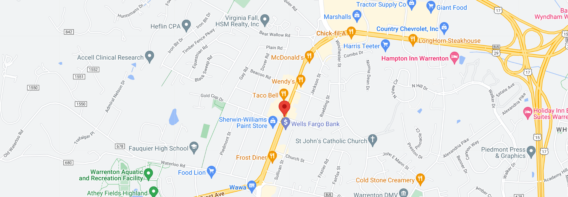 Broadview Avenue, Town of Warrenton | Virginia Department of Transportation