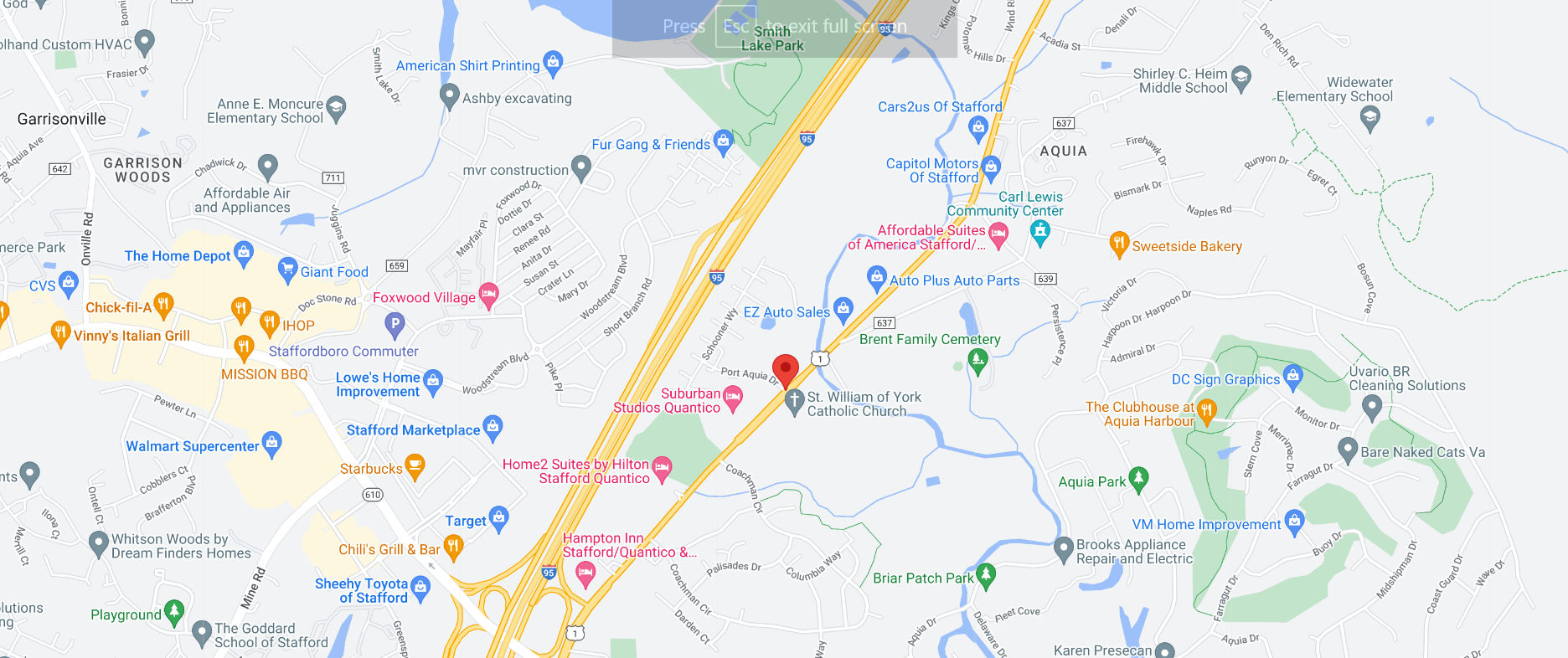 Route 1 STARS Corridor Study, Port Aquia Drive to Austin Run Boulevard ...