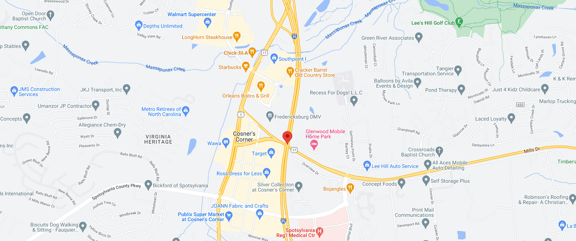 Route 17 Overpass Replacement at I-95, and Route 17 Widening | Virginia ...