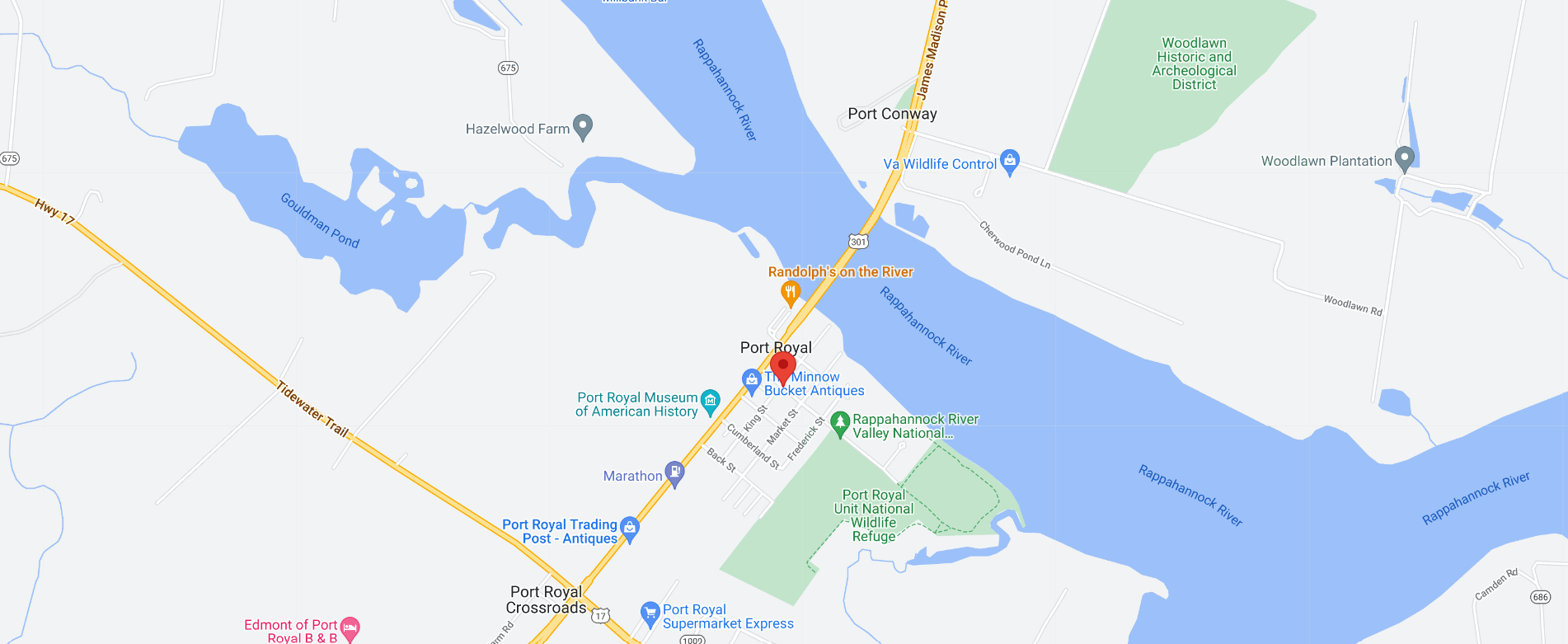 Route 301 Corridor Study in Town of Port Royal | Virginia Department of ...