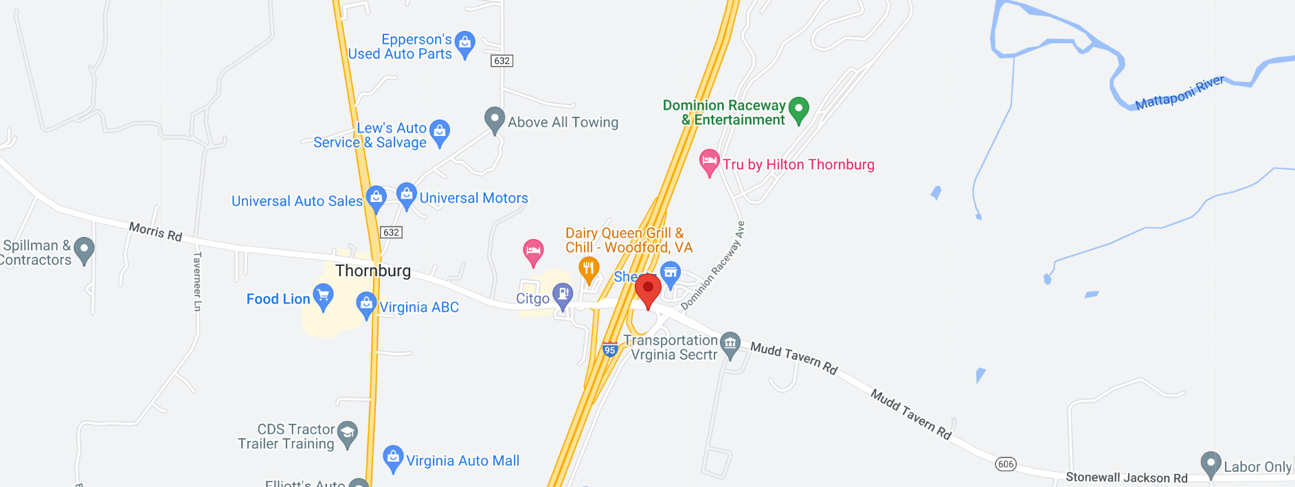 Route 606 (Mudd Tavern Road) I-95 Overpass Replacement and Road ...