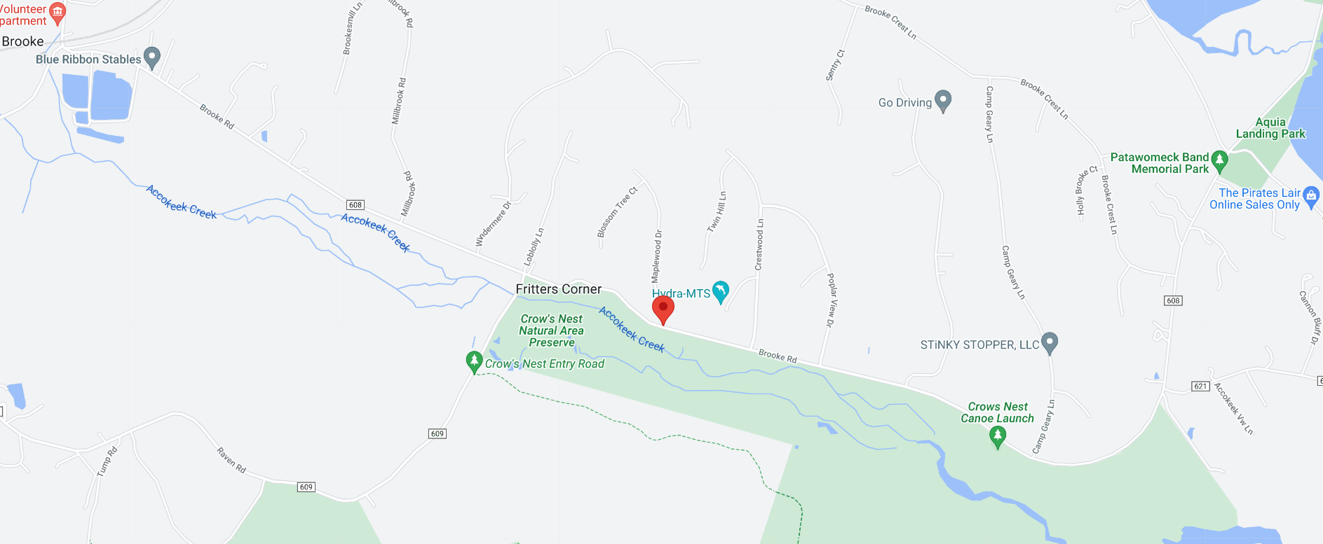 Route 608 (Brooke Road) Maintenance and Operations | Virginia ...