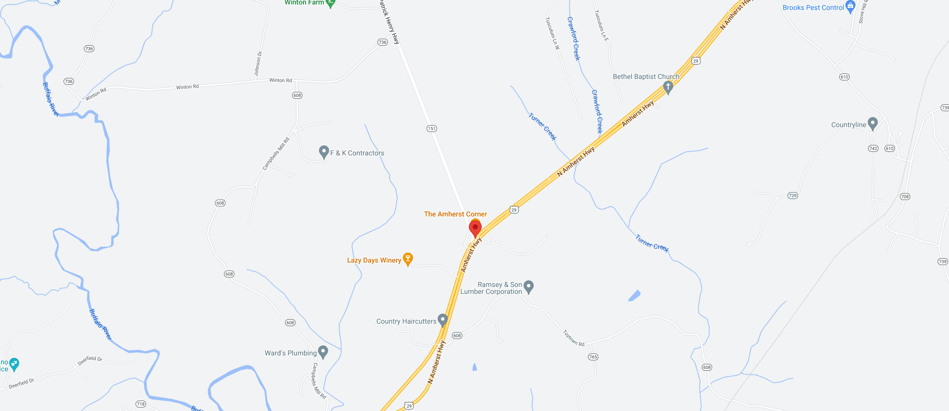 Route 29 and Route 151 Intersection Improvements (Amherst County ...