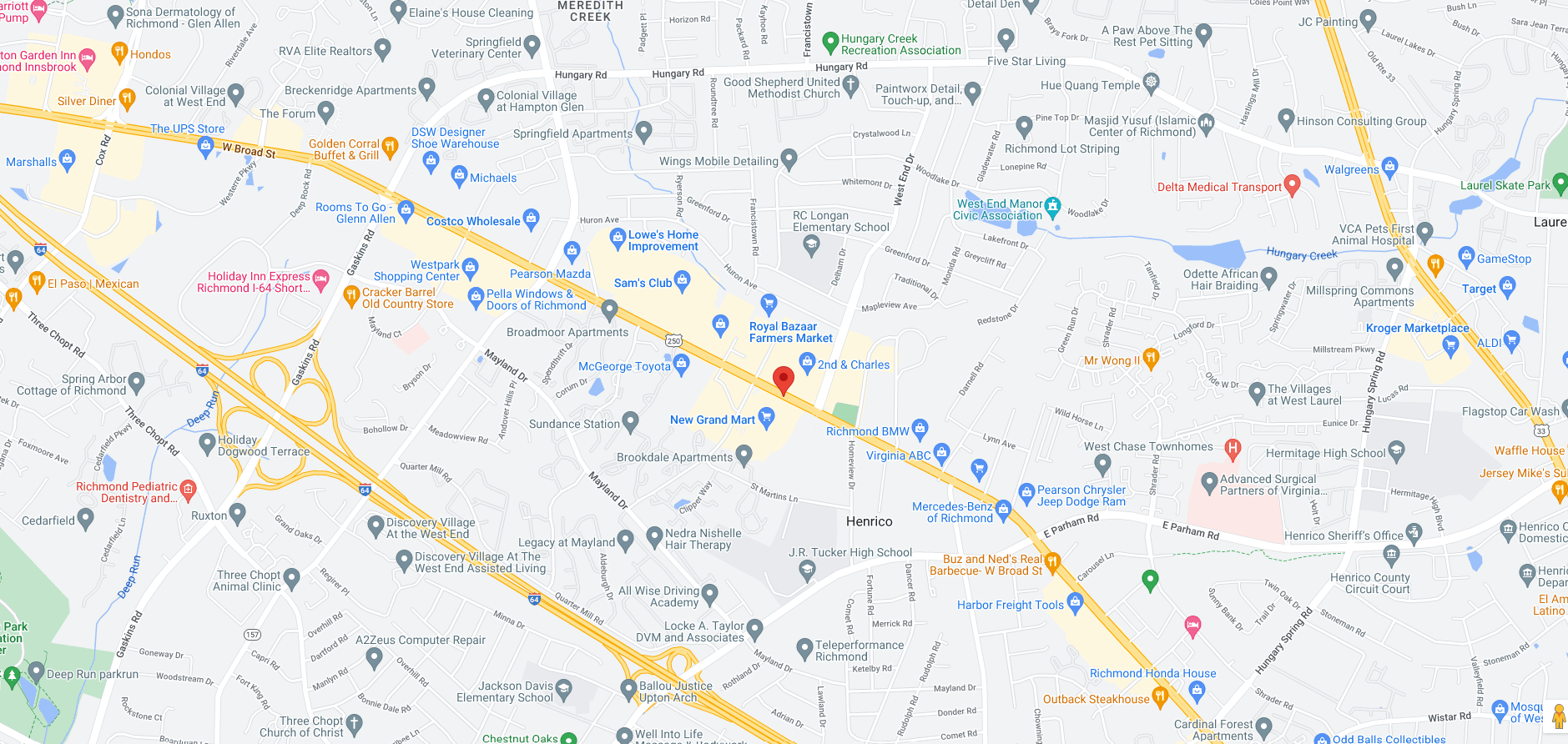 Henrico - West Broad Street (Route 250) Pedestrian and Transit ...