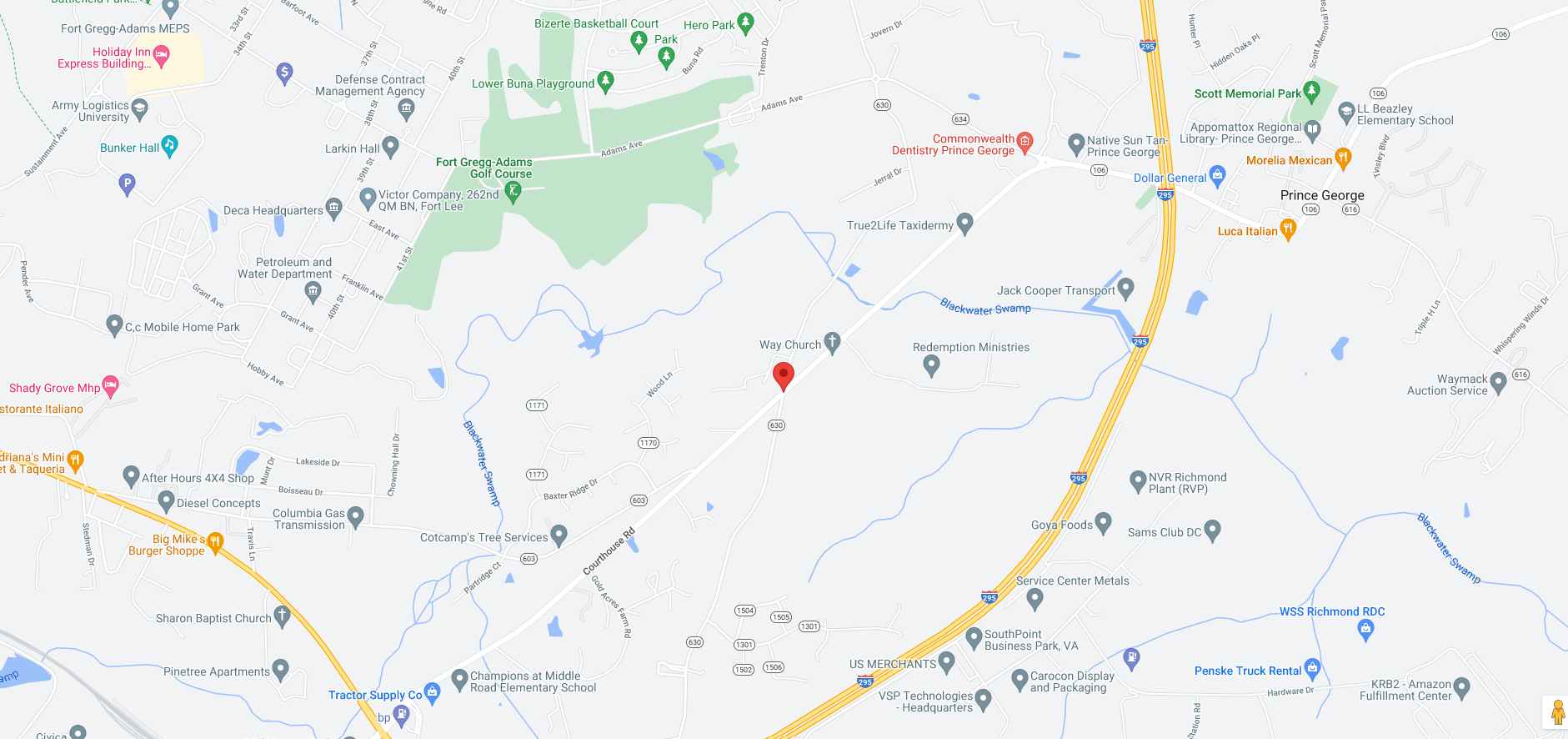 Prince George - Intersection Improvements at Courthouse Road (Route 106 ...