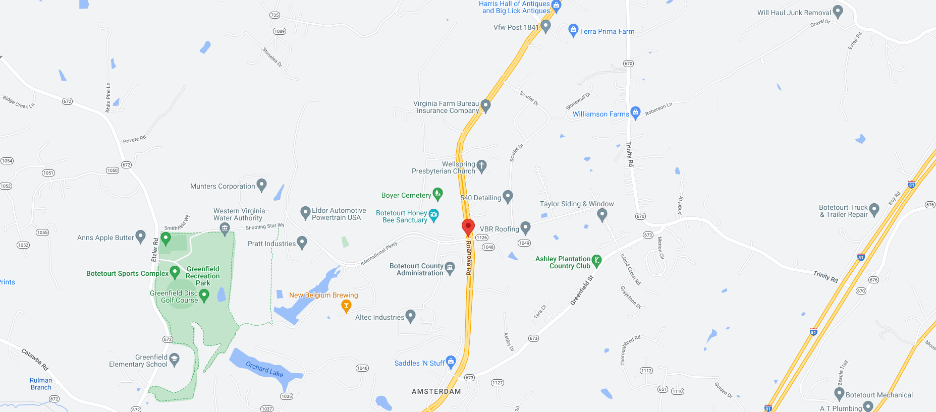 Route 220 Intersection at International Parkway – Botetourt County | Virginia Department of ...