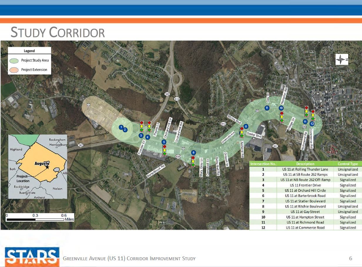 City of Staunton - Greenville Avenue (Route 11) corridor improvement ...